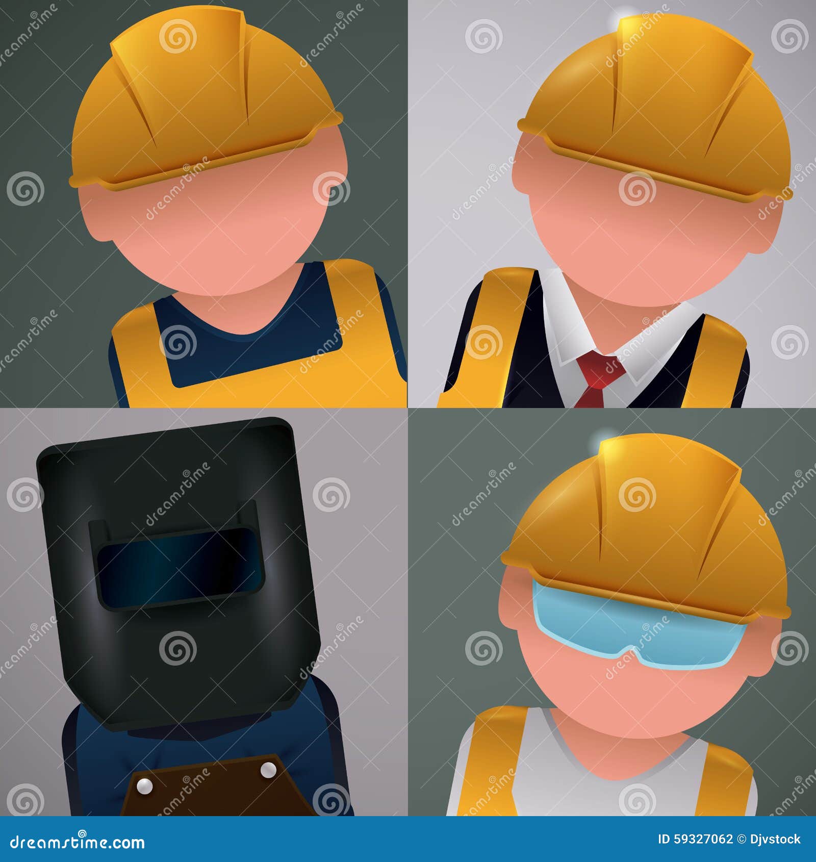 Workers design. stock vector. Illustration of cartoon - 59327062