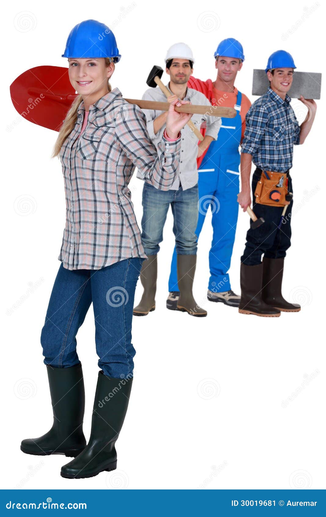 Different trades stock image. Image of projects, craftsperson - 30019681