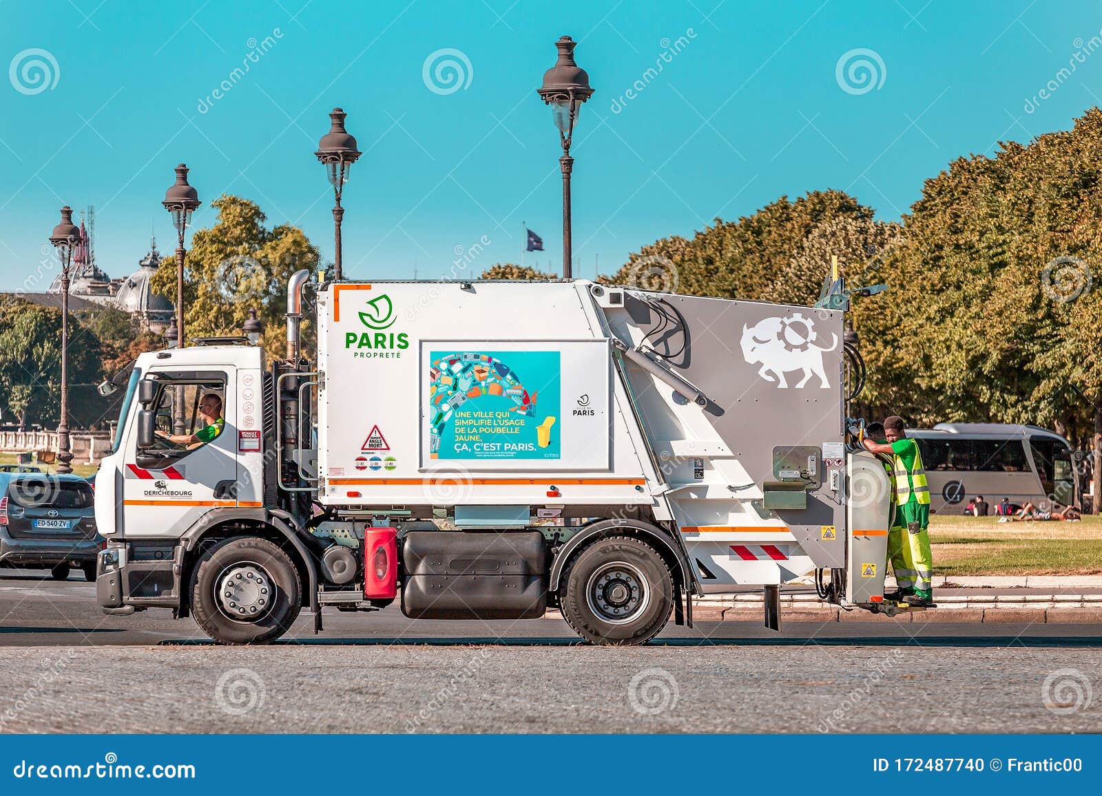 Workers in the Field of Transportation and Processing of Solid Waste on ...