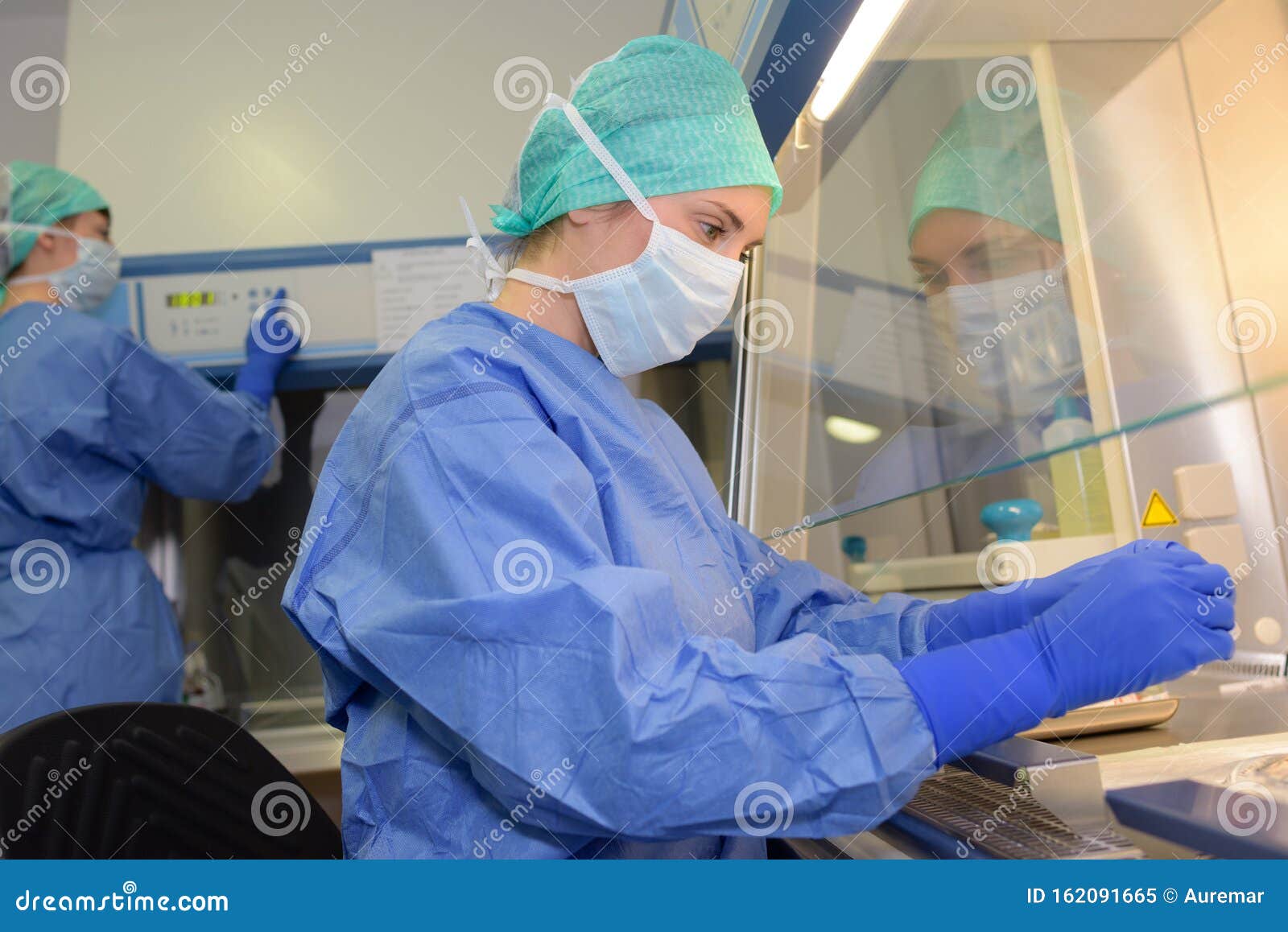 Workers at Forensic Laboratory Stock Image - Image of medical ...