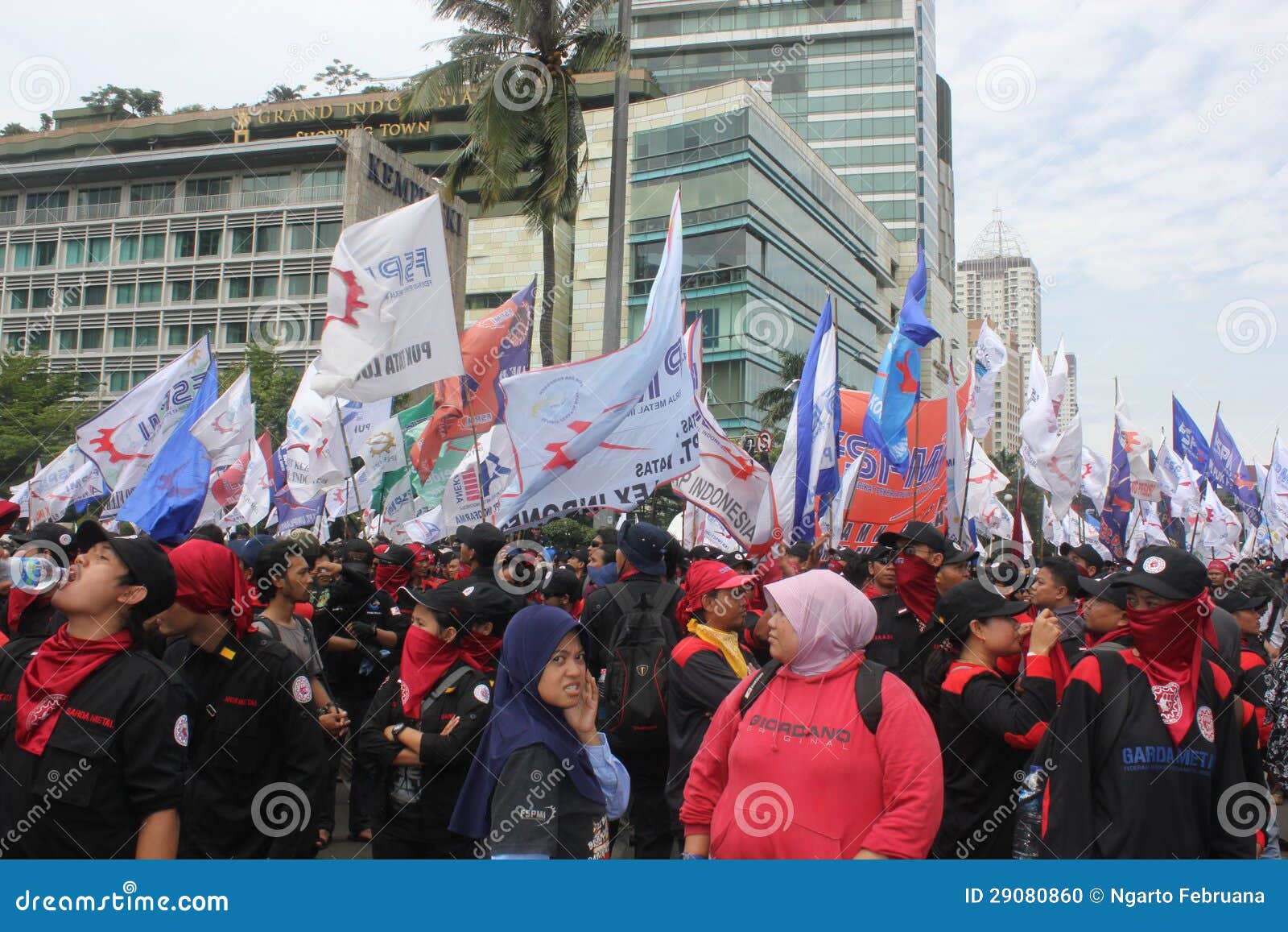 Workers Held Protest for Better Conditions Editorial Image - Image of ...