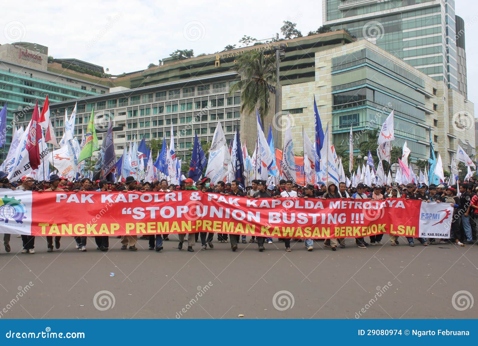 Workers Held Protest for Better Conditions Editorial Stock Image ...