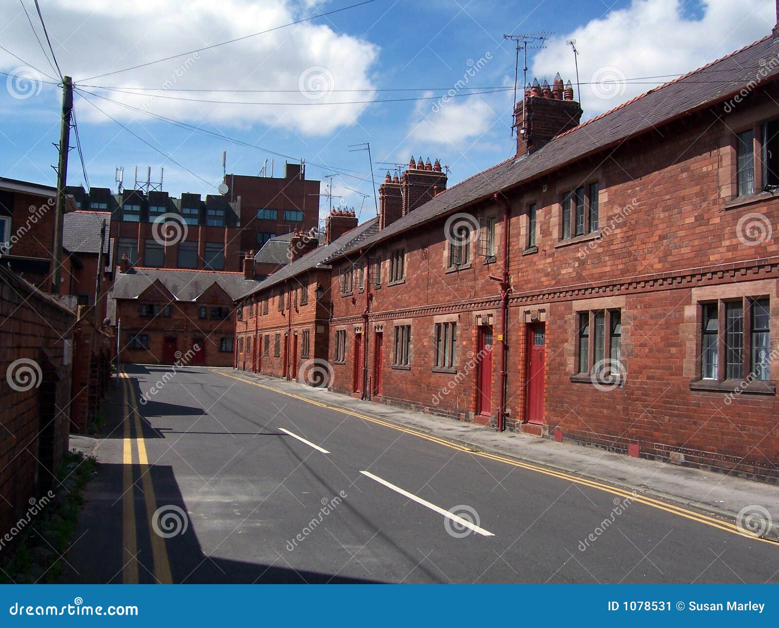 Workers houses stock image. Image of work, abode, worker - 1078531