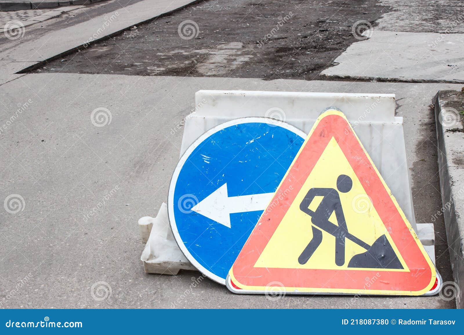 Workers Laying Hot Asphalt on the Road Surface Stock Photo - Image of ...
