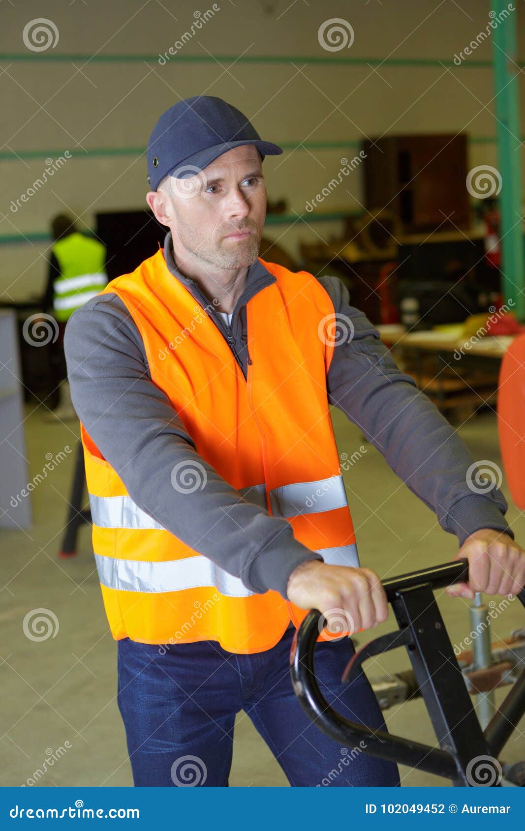 Workers loading dock stock photo. Image of loading, logistician - 102049452