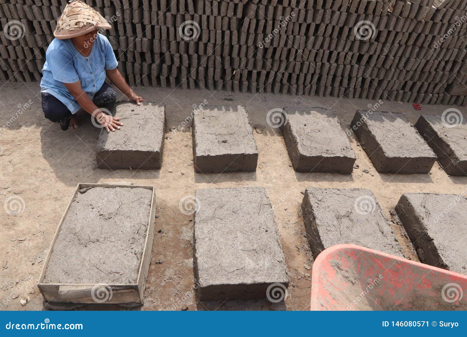 Bricks editorial photo. Image of karanganyar, business - 146080571