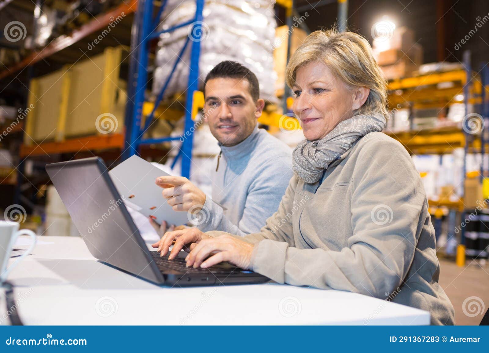 Open-air Warehouse, Hangar Warehouse Storage Royalty-Free Stock ...