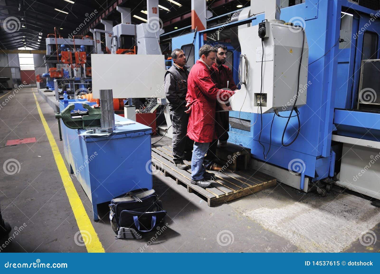 Workers people in factory stock image. Image of industrial - 14537615