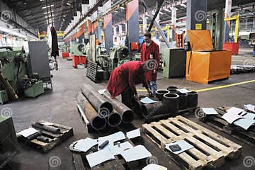 Workers people in factory stock photo. Image of group - 14537698