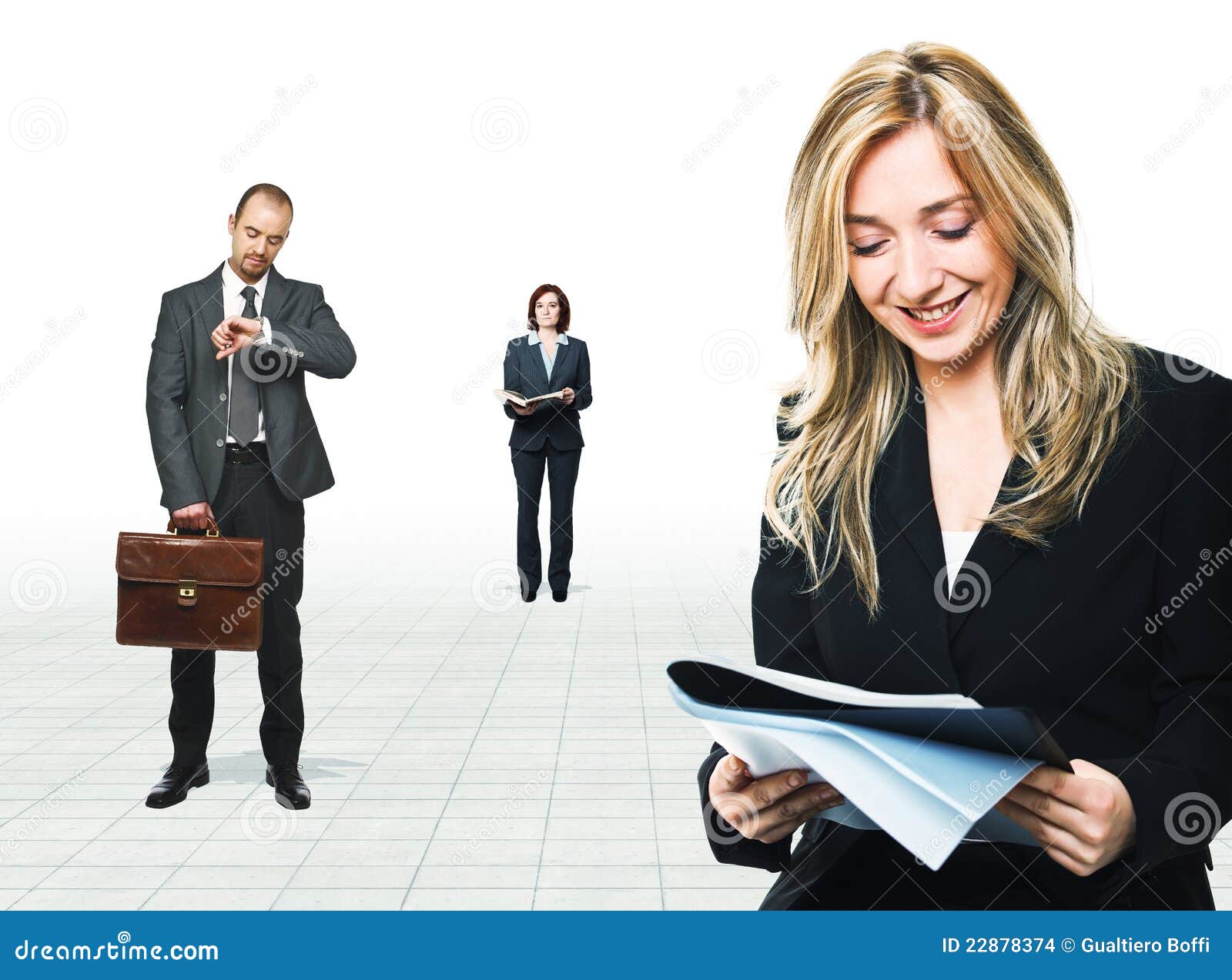 Workers portrait stock photo. Image of hold, people, business - 22878374