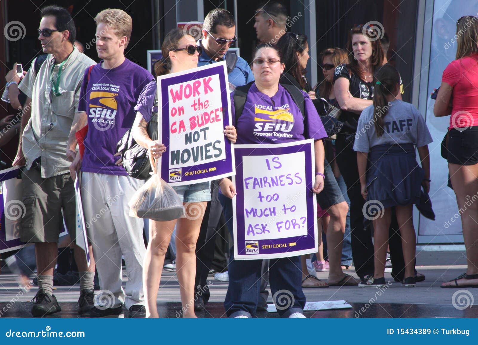 Workers Protesting editorial stock image. Image of wage - 15434389