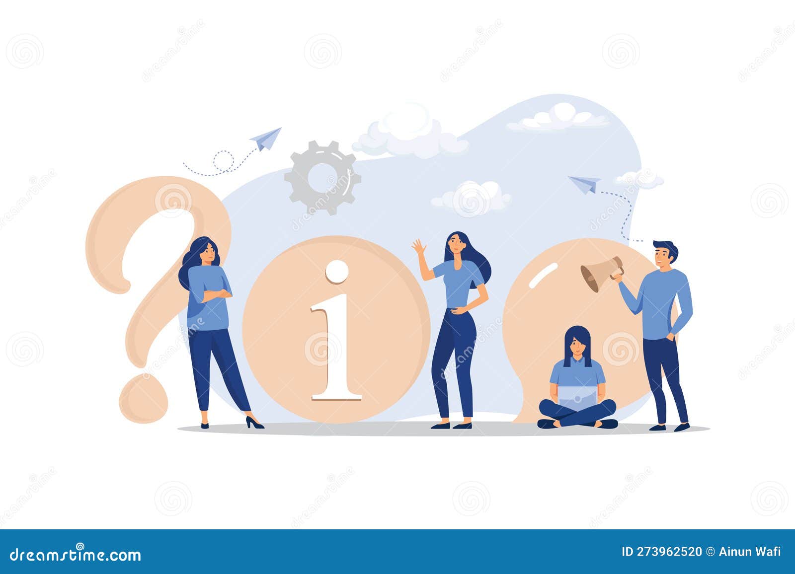 Workers are Sitting at the Negotiating Table, Vector Collective ...