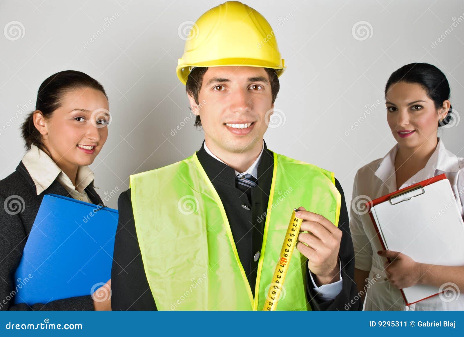 Workers team people stock image. Image of isolated, careers - 9295311