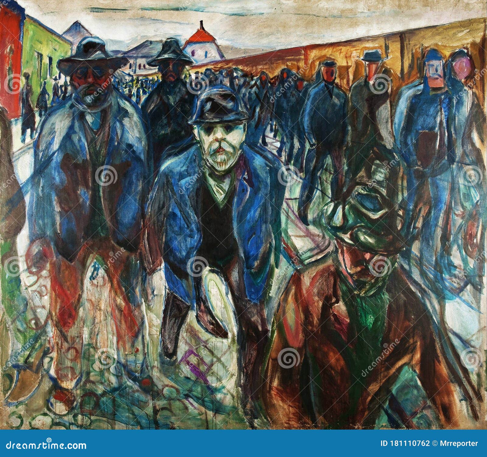 Edvard Munch editorial photography. Image of canvas - 181110762