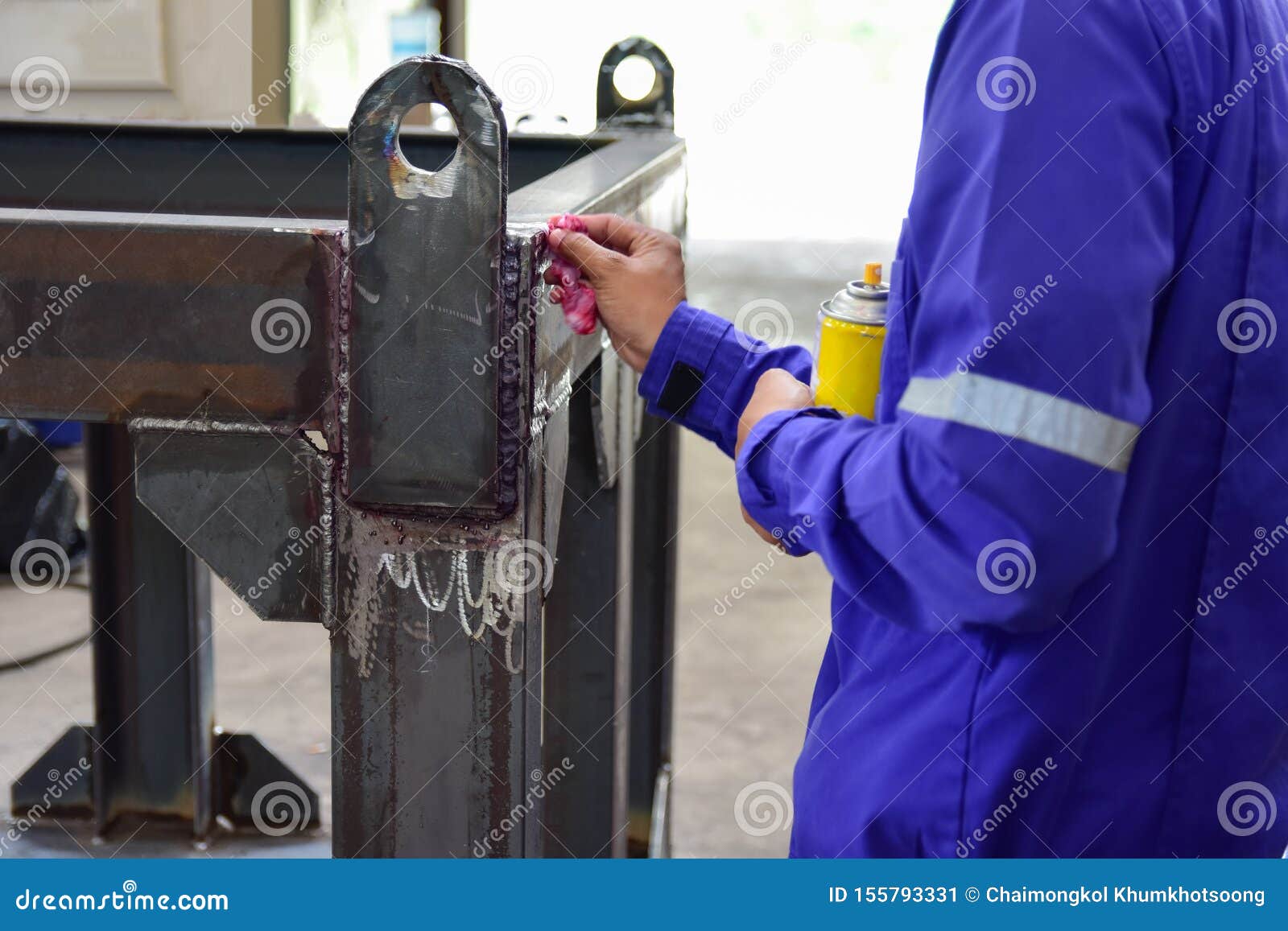 Dye Penetrant Inspection DP, Liquid Penetrate Inspection LPI Or ...