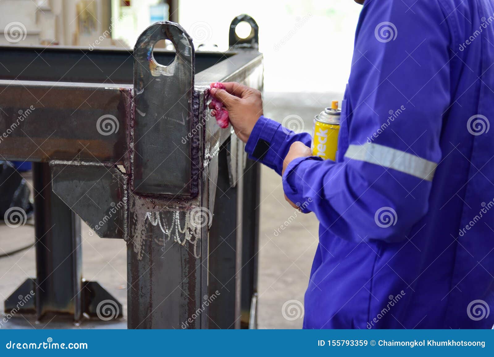 Dye Penetrant Inspection DP, Liquid Penetrate Inspection LPI Or ...