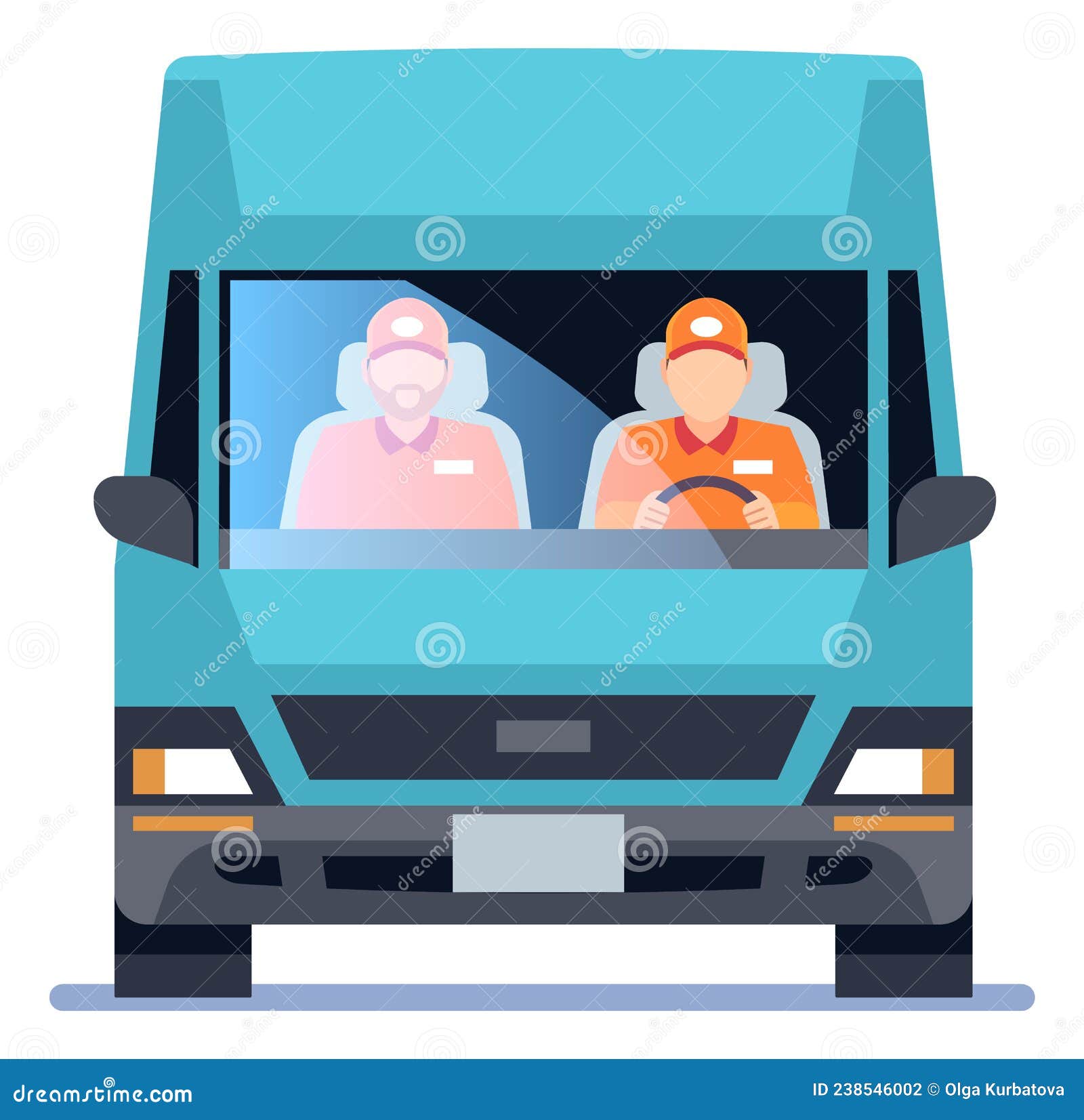 View Of A Cargo Ship Carrying A Container For Importing Export Goods To ...