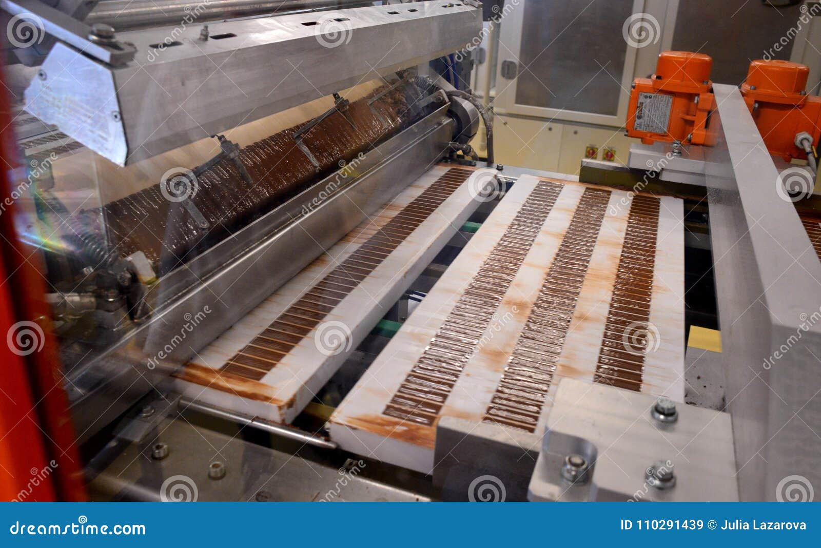 Workers Work in a Chocolate Factory in Sofia, Bulgaria 2017 Editorial ...