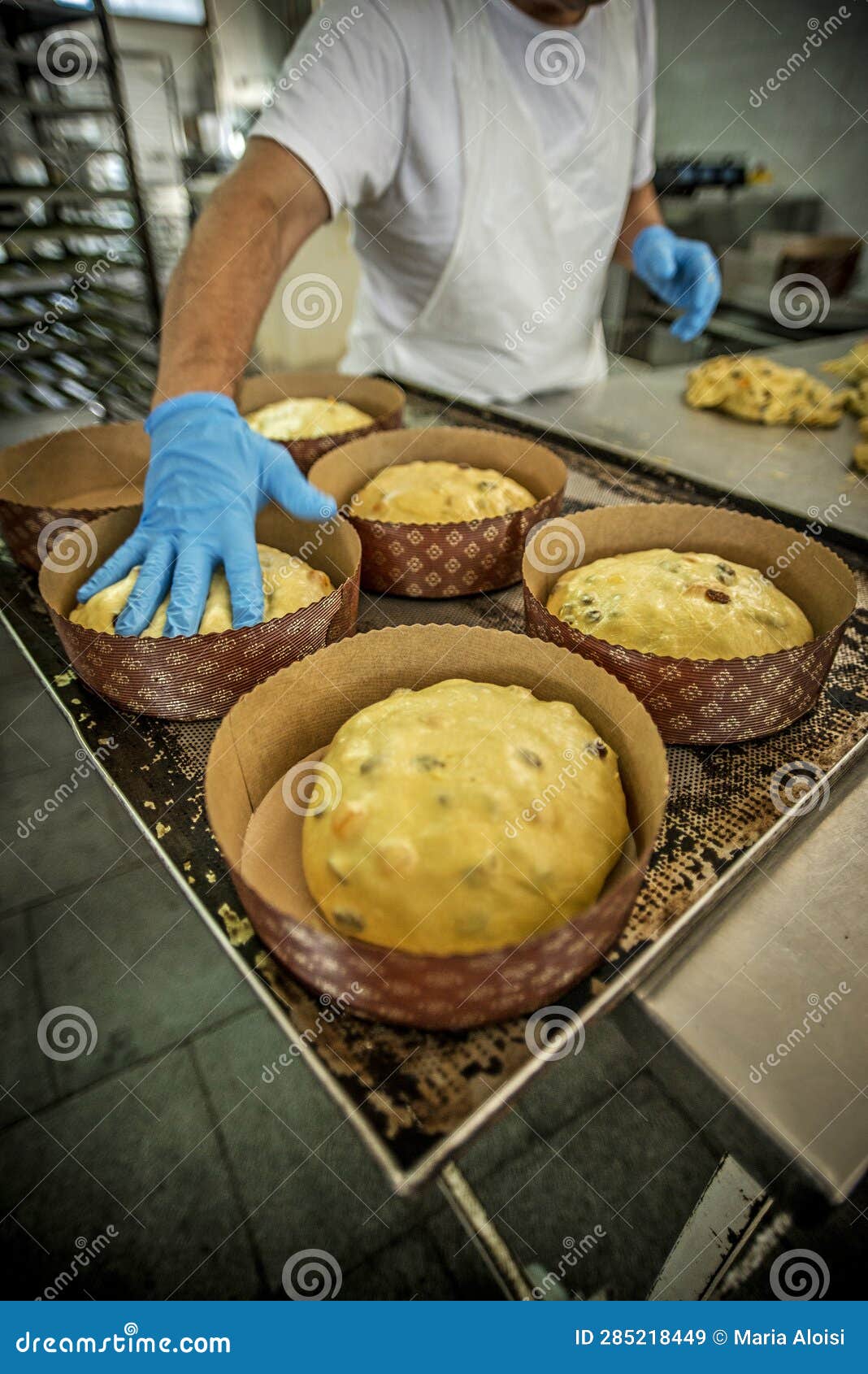 Workers Work in the Production Line of an Industry Stock Image - Image ...