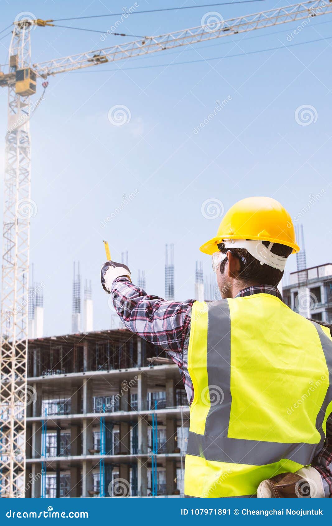 Workers stock image. Image of colleagues, smiling, safety - 107971891
