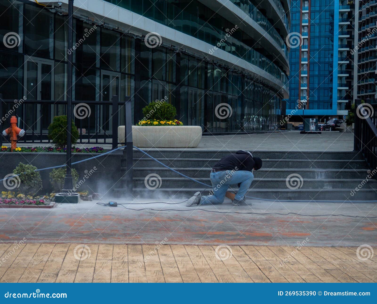 Workers are Working. Hard Work Editorial Image - Image of smooth, floor ...