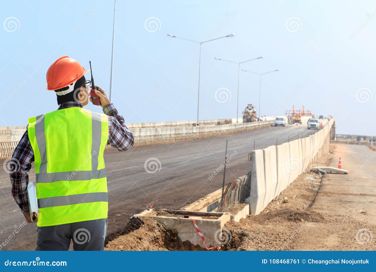 Expressway construction stock image. Image of system - 108468761