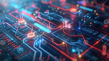 Workflow Analysis Digital Flowcharts and Process Metrics. Stock ...