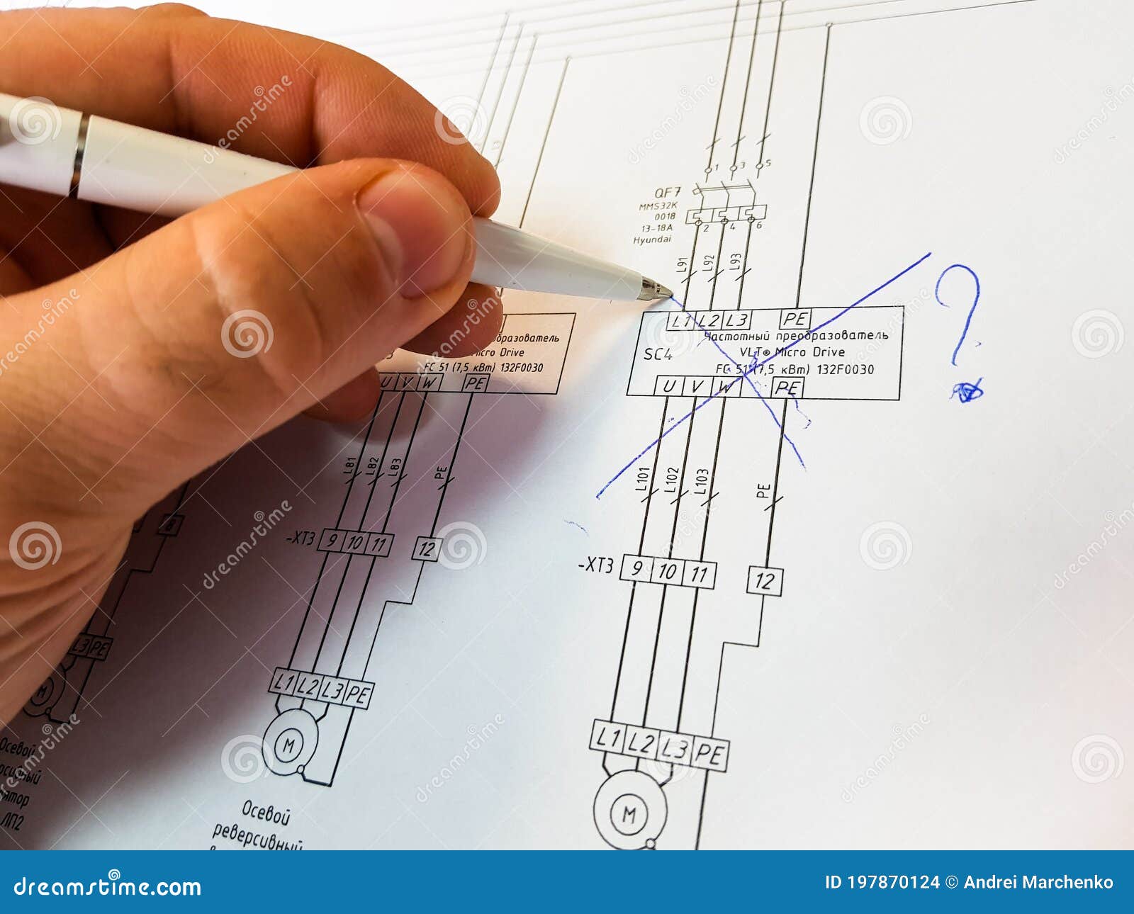 Workflow for Checking Electrical Documentation Stock Photo - Image of ...