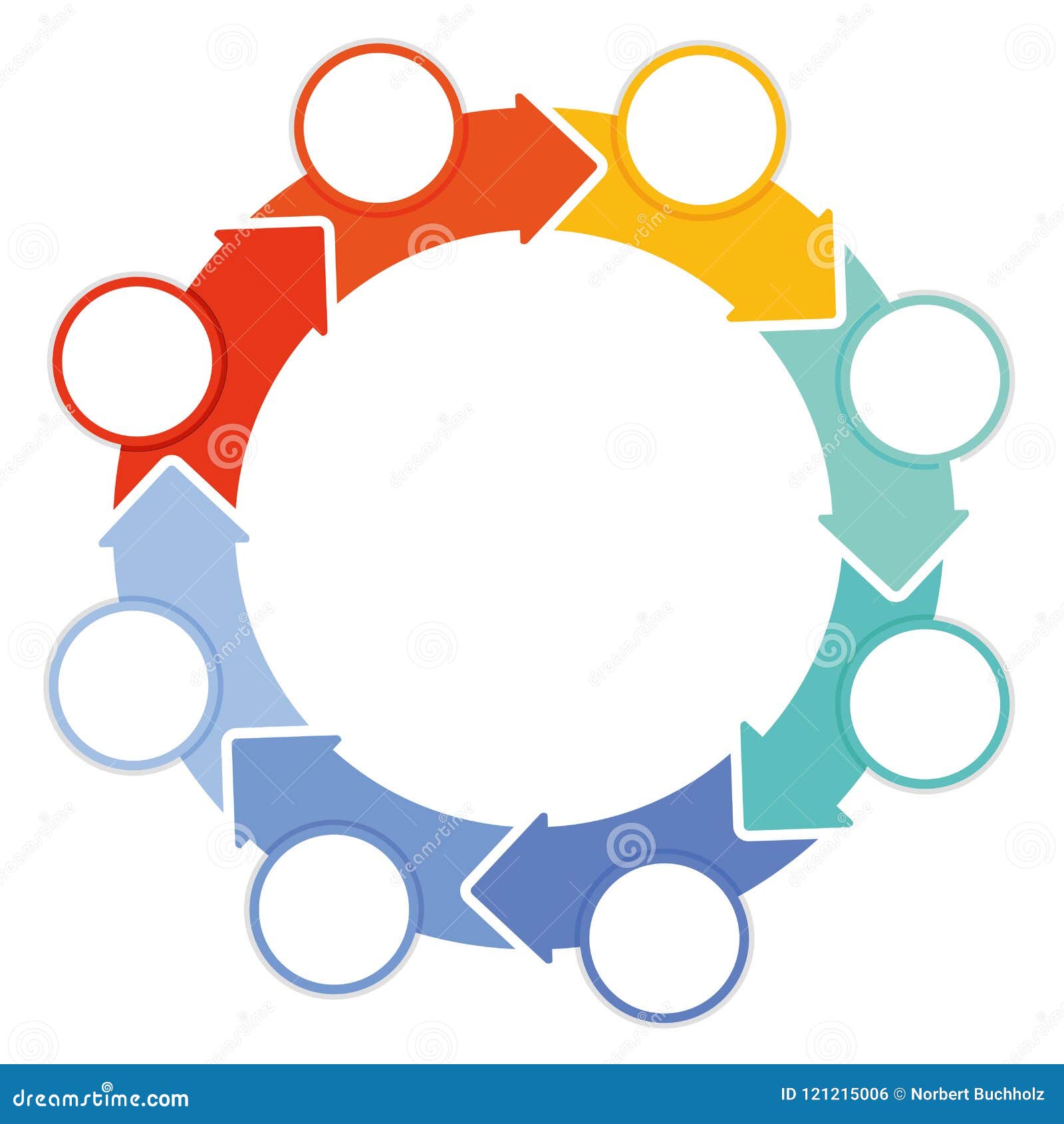 Workflow Concept Information, Illustration Stock Vector - Illustration ...