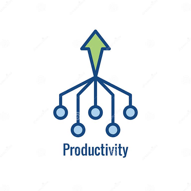 Workflow Efficiency Icon Showing an Aspect of Efficiency in Workflow Stock Vector - Illustration ...