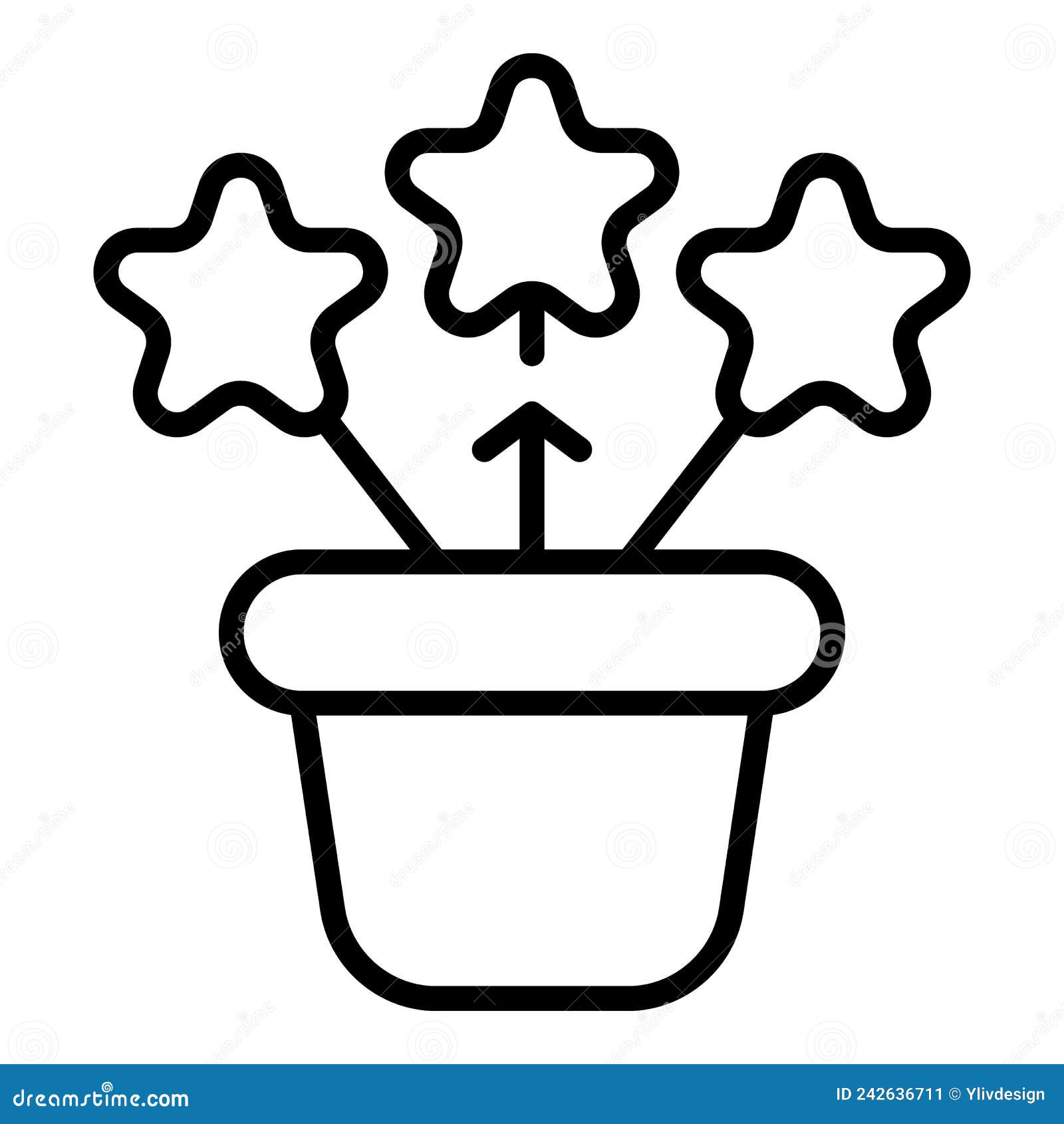 Workflow Icon Outline Vector Work Project Stock Vector Illustration Of Marketing Progress