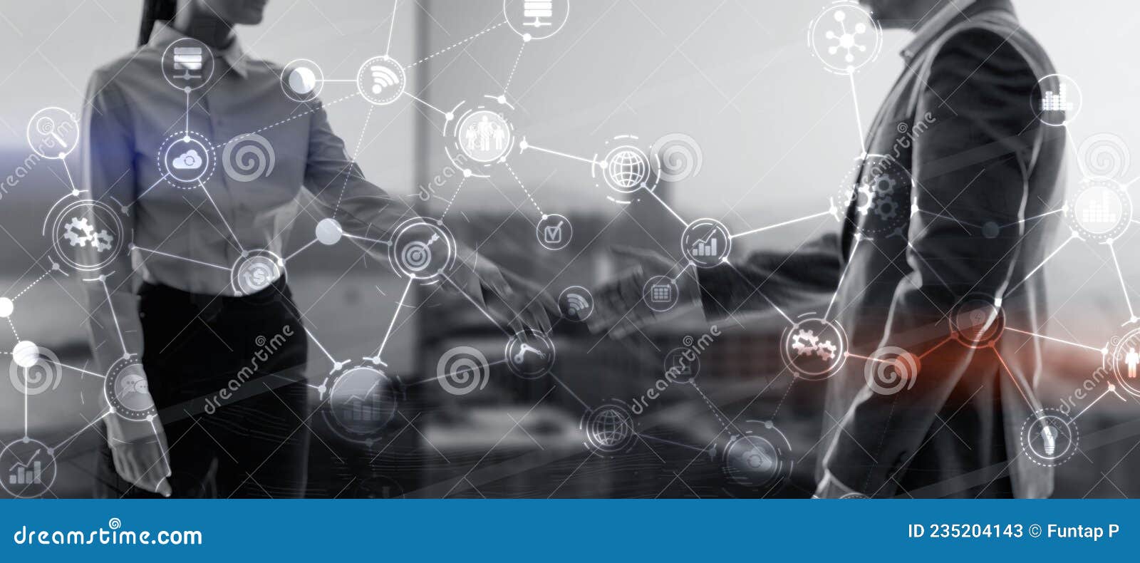 Workflow Organisation Structure on Virtual Screen. Business Structure ...