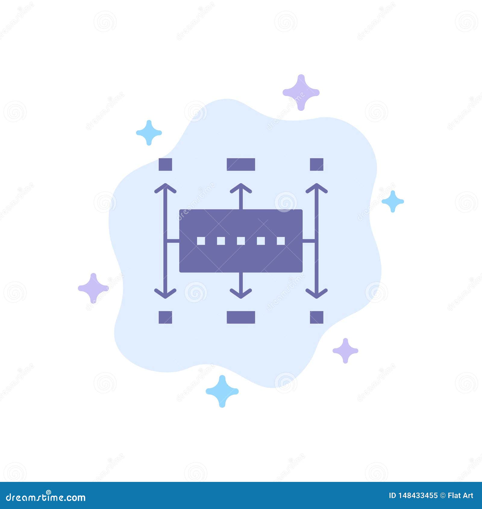 Workflow, Workflow Planning, Business, Modern, Planning Blue Icon on ...