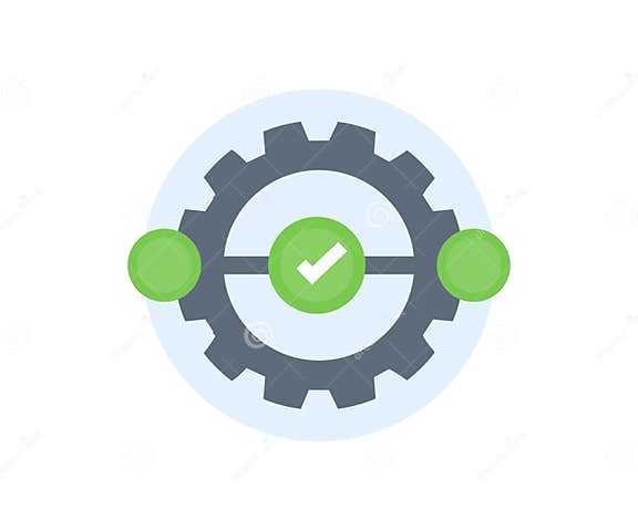 Workflow and Productivity Symbol, Business Process Logo Design. Working ...