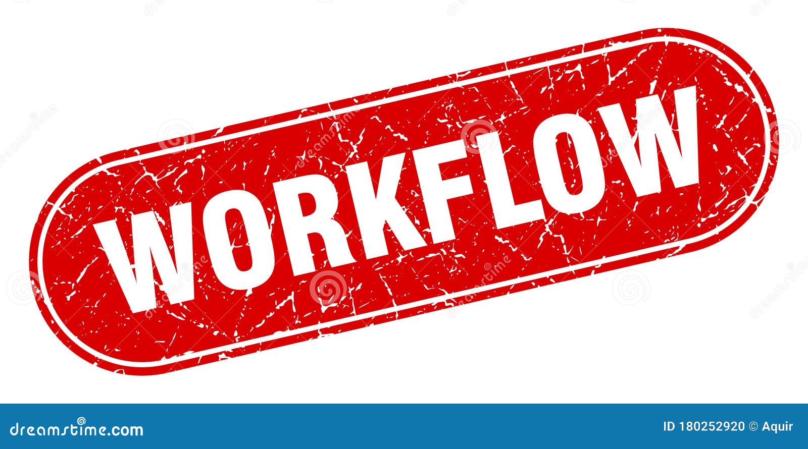 Workflow Sign. Workflow Grunge Stamp Stock Vector - Illustration of ...