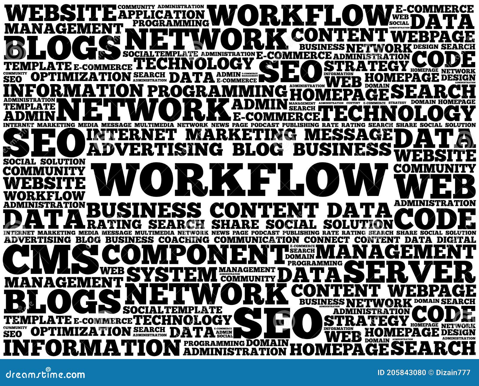 WORKFLOW word cloud stock illustration. Illustration of competence ... WORKFLOW word cloud stock illustration. Illustration of competence ...