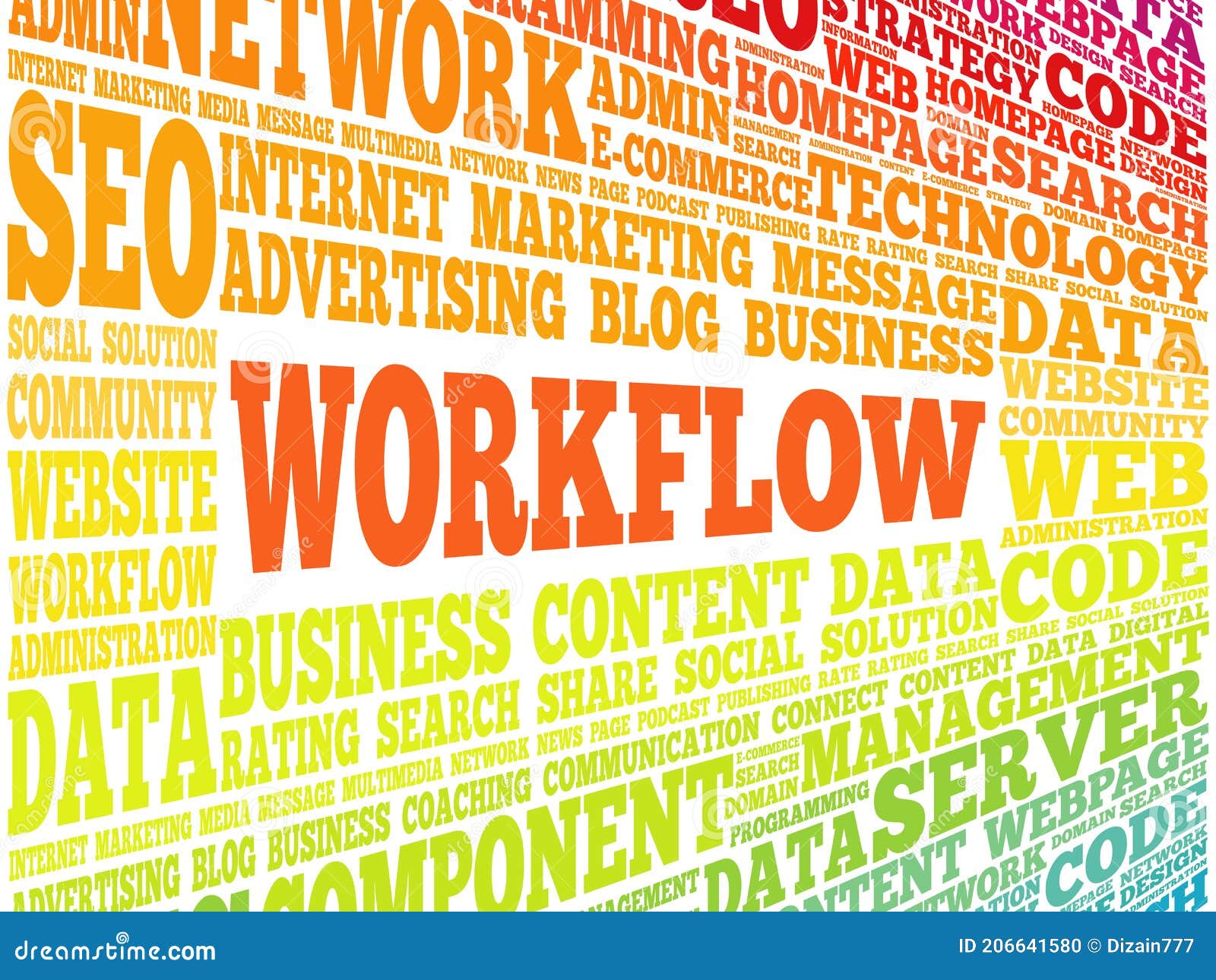 WORKFLOW word cloud stock illustration. Illustration of background ... WORKFLOW word cloud stock illustration. Illustration of background ...