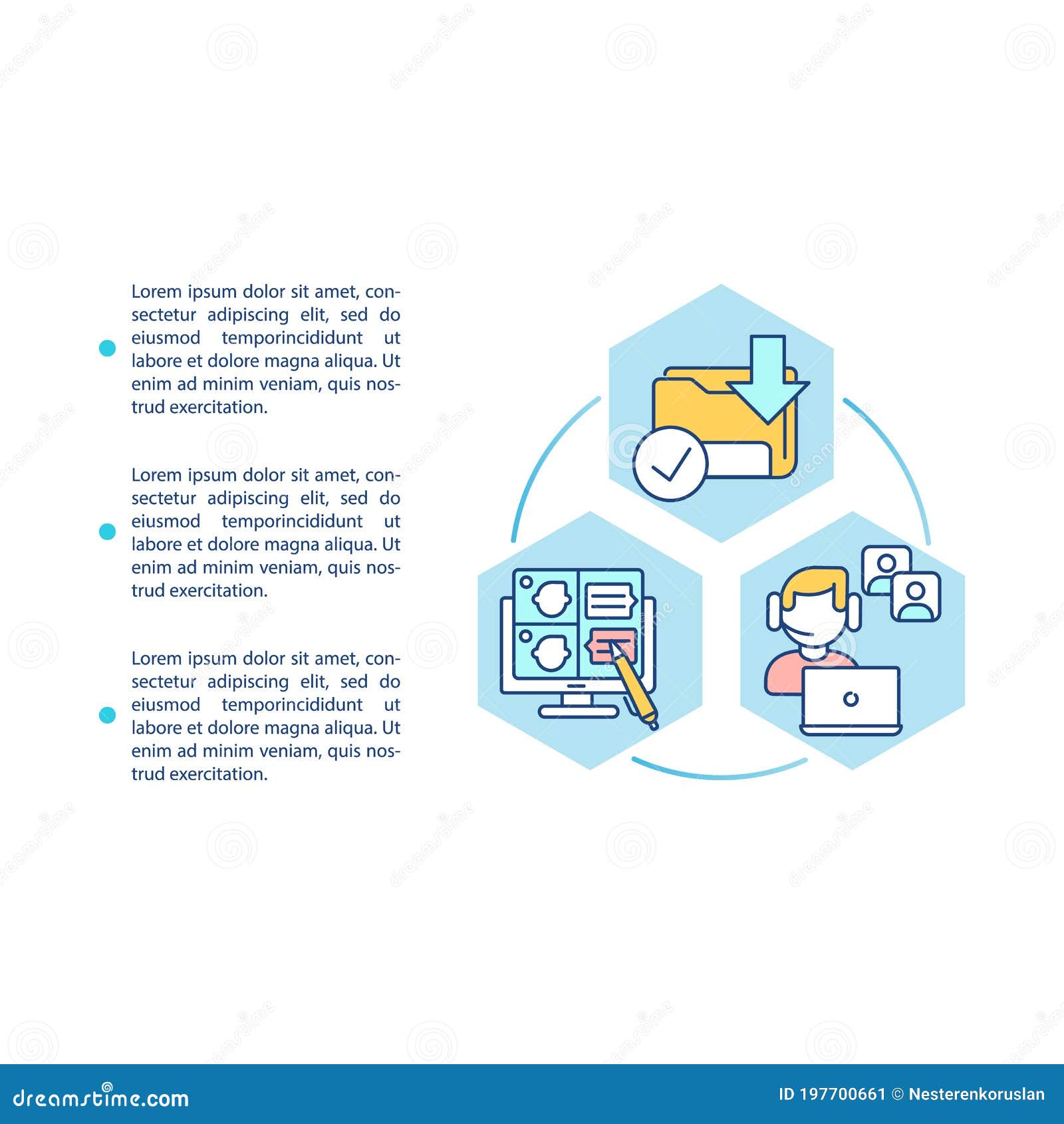 Workforce Analytics Software Concept Icon with Text Stock Vector ...