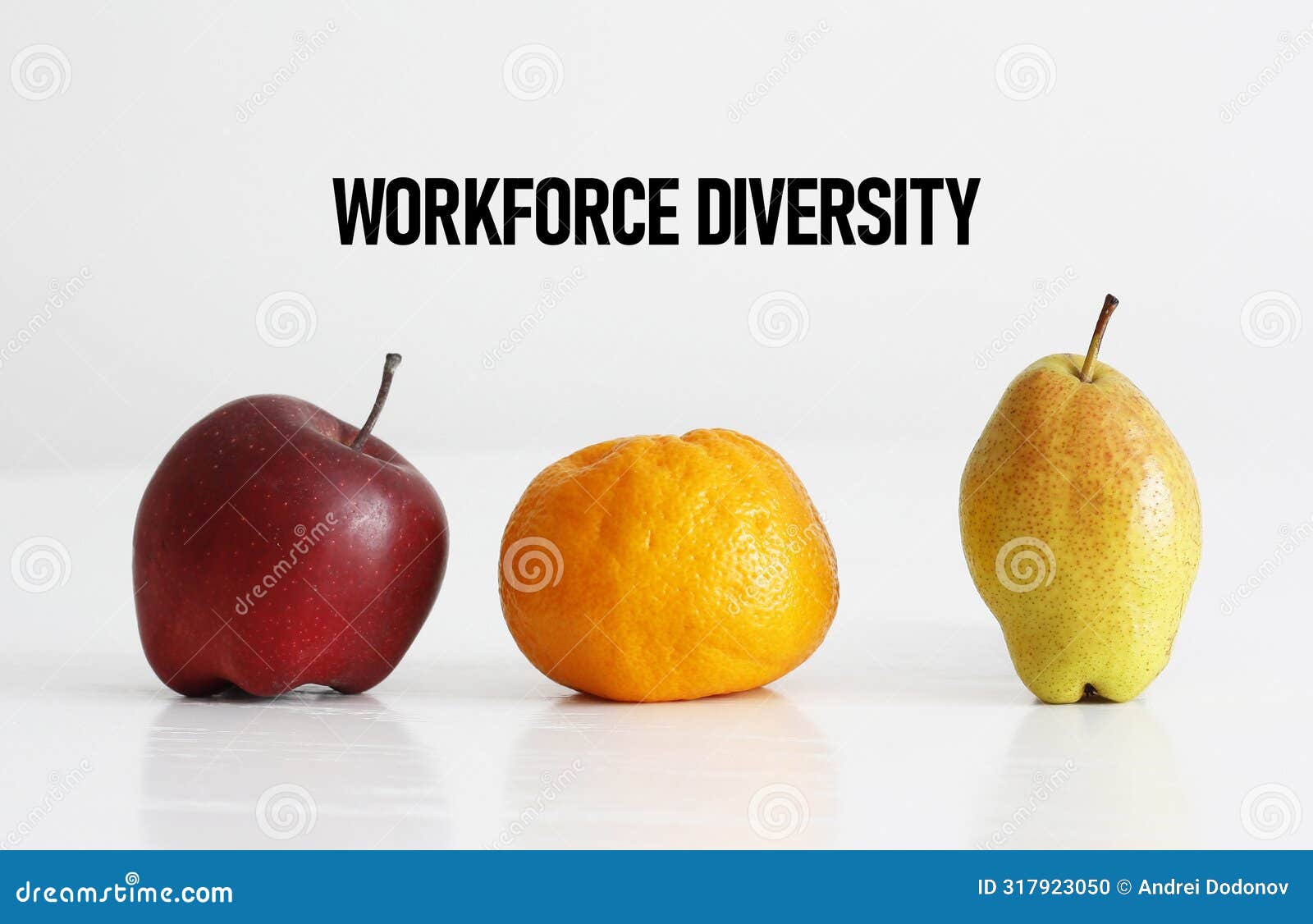 Workforce Diversity is Shown Using the Text Stock Photo - Image of ...