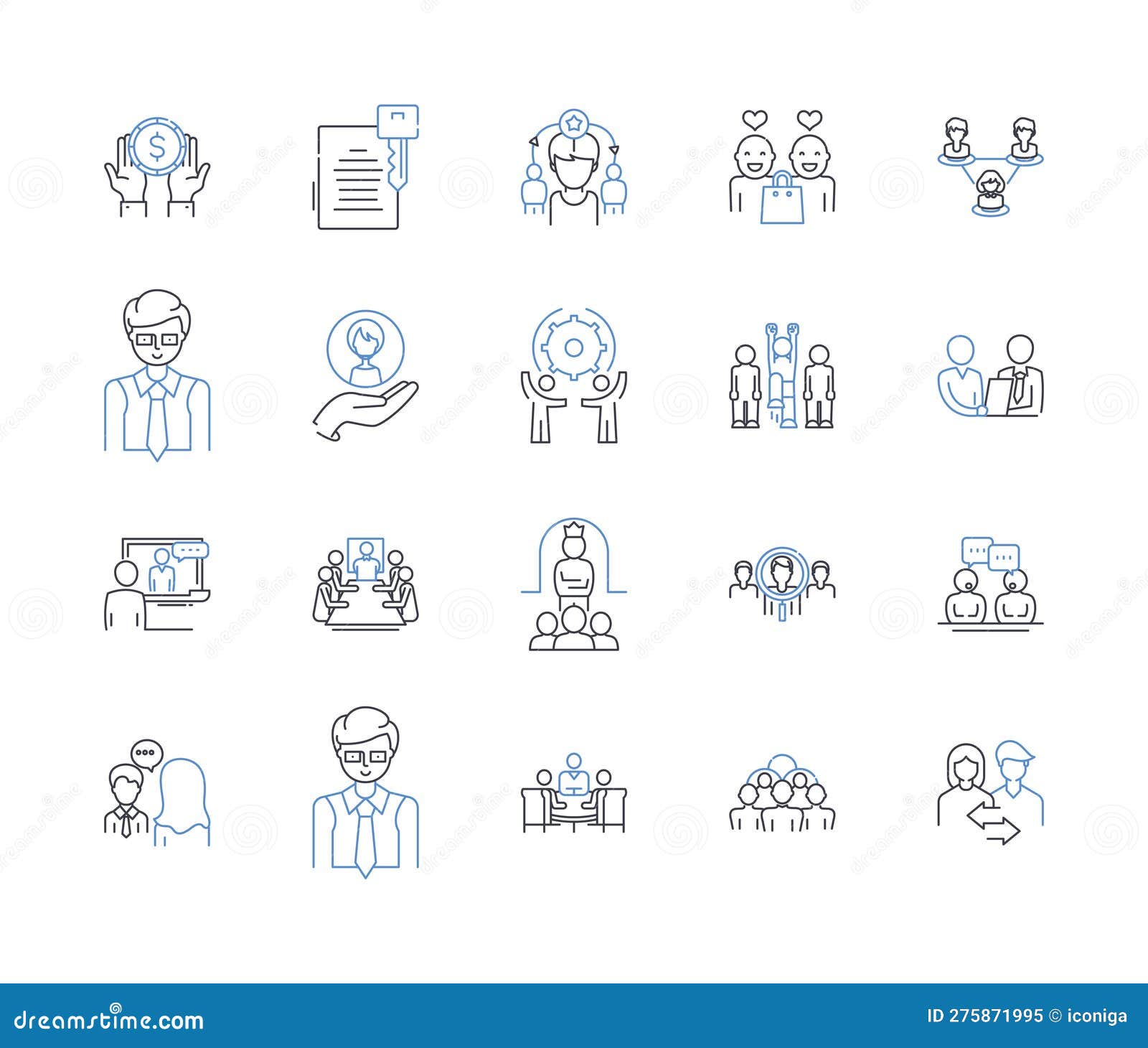 Resource Analysis Linear Icons Set. Planning, Evaluation ... Resource Analysis Linear Icons Set. Planning, Evaluation ...