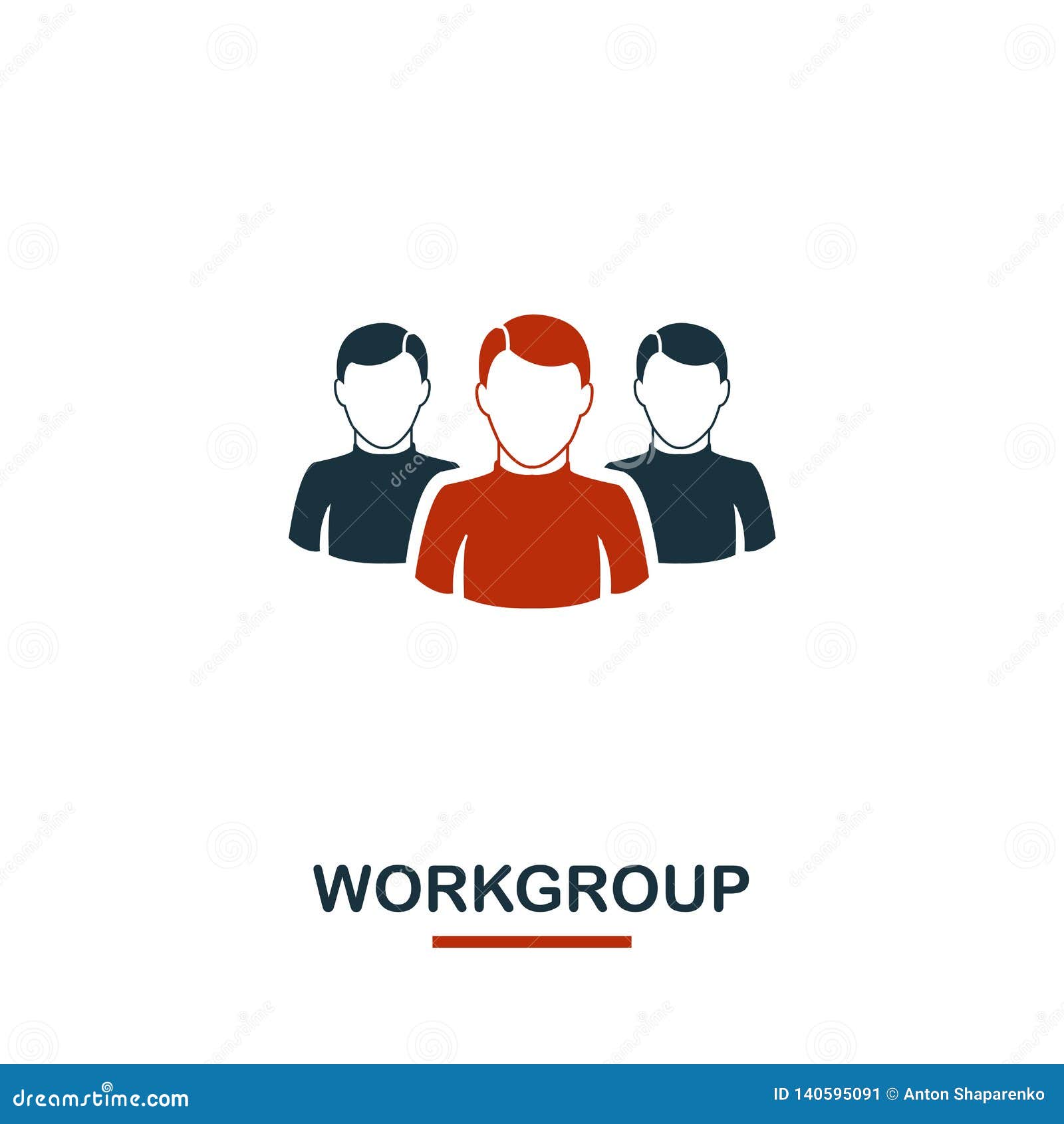 Workgroup Icon. Premium Style Design from Teamwork Icon Collection. UI ...