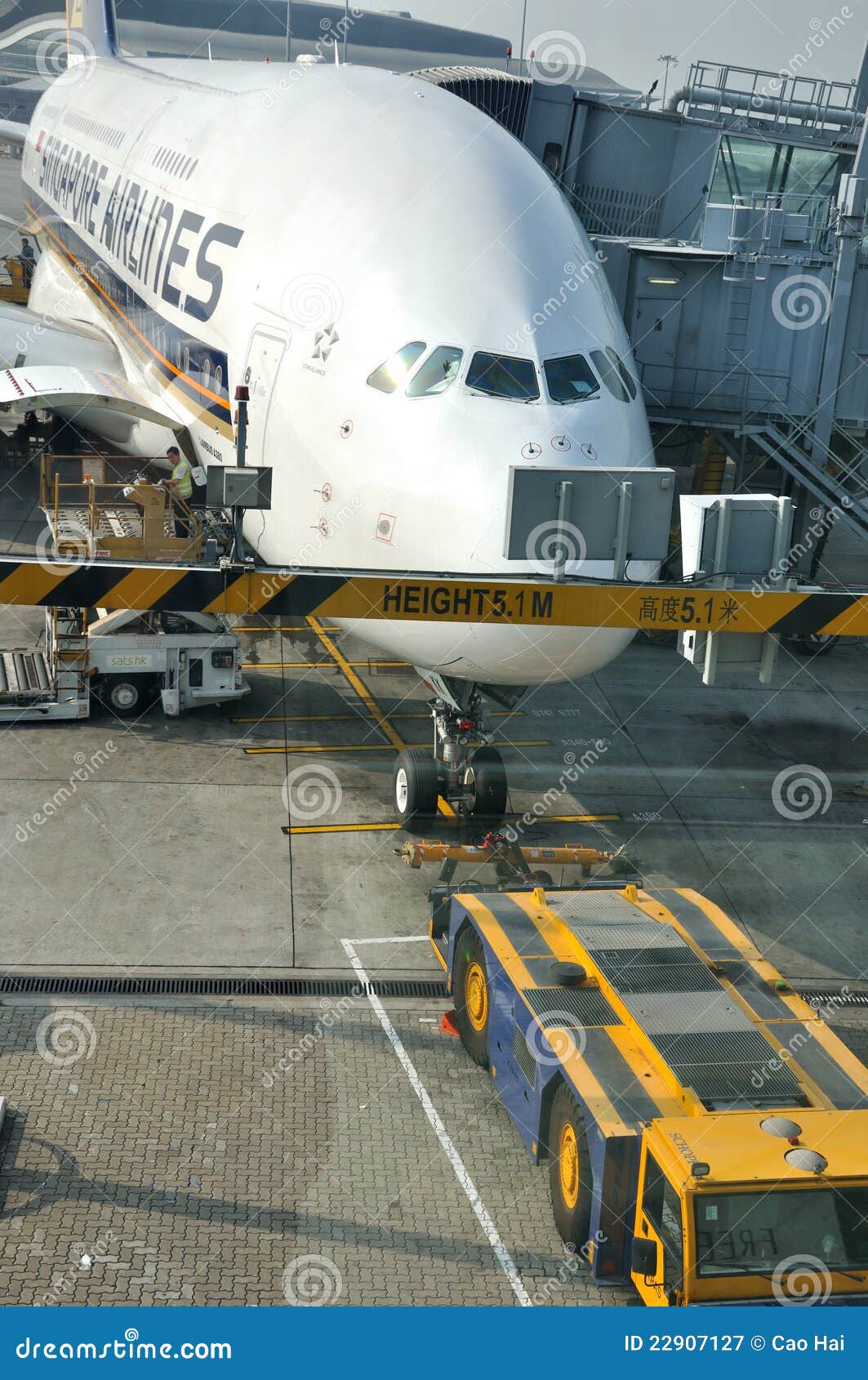 Working Area in Hongkong Airport Editorial Photography - Image of ...