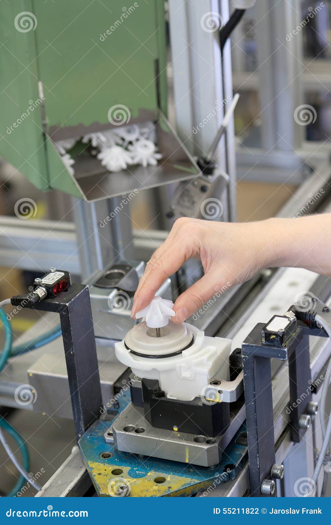 Working on the Assembly Line Stock Photo - Image of manufacturing ...