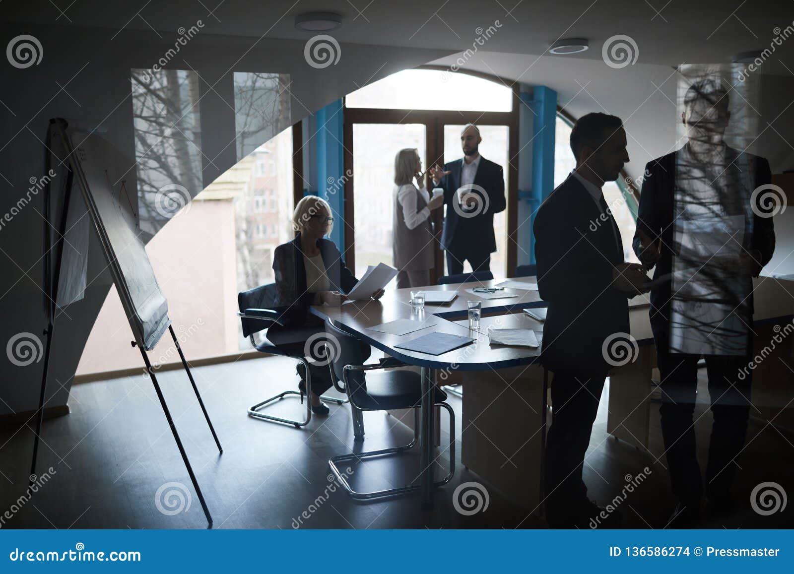 Working atmosphere stock photo. Image of colleague, profession - 136586274