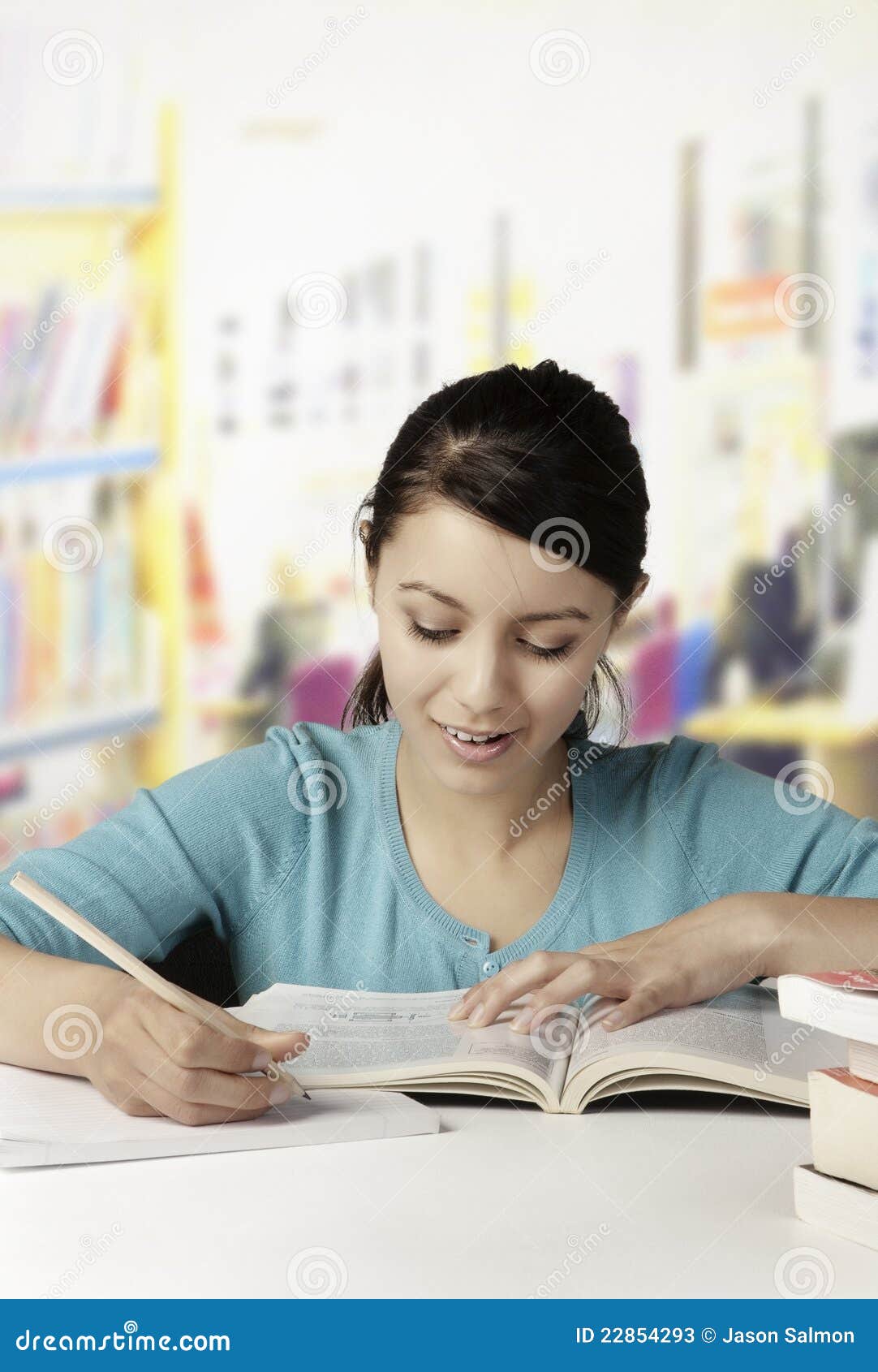 Working away stock image. Image of adult, beautiful, smart - 22854293