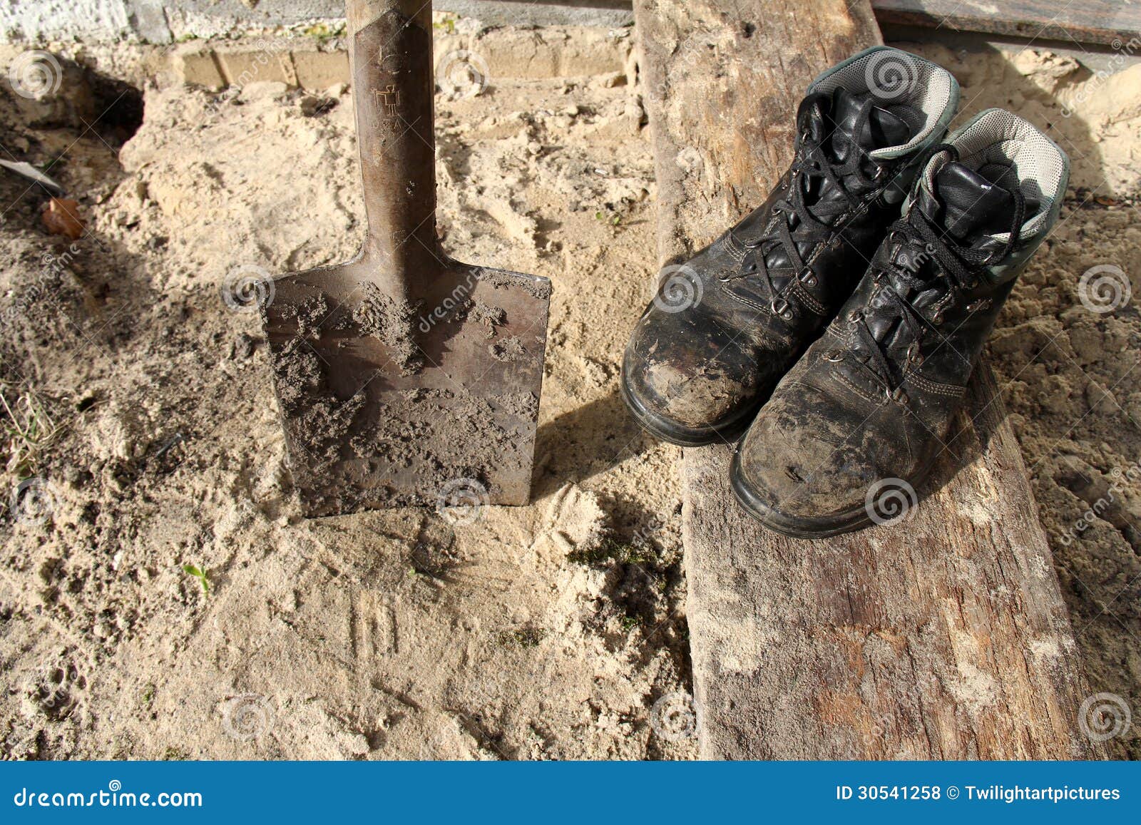 After working stock photo. Image of spavins, site, sandpit - 30541258