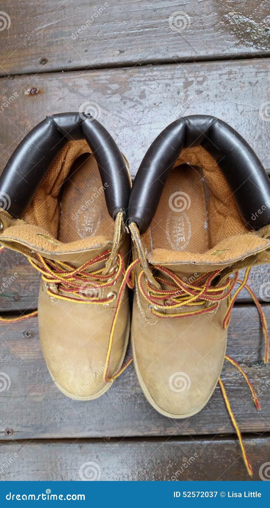 Working Boots resting editorial photography. Image of yard - 52572037