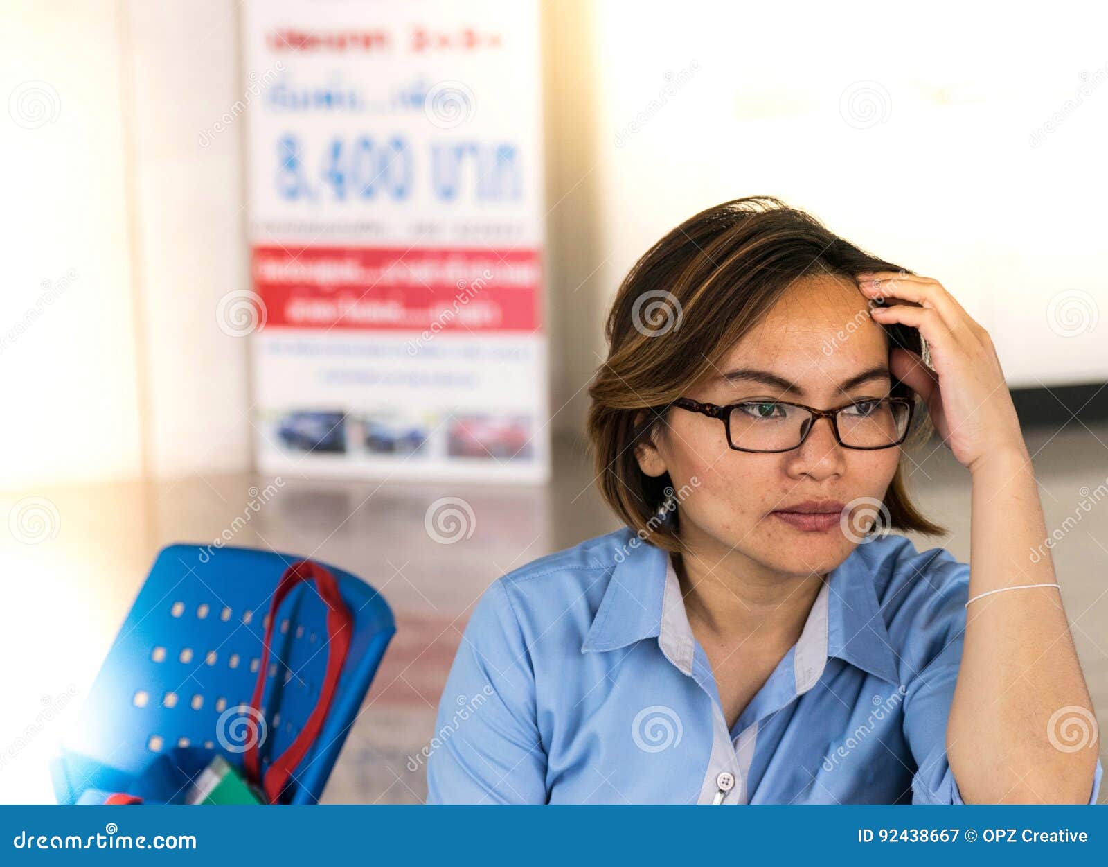 Working-class Women are Using the Idea. Stock Image - Image of ...