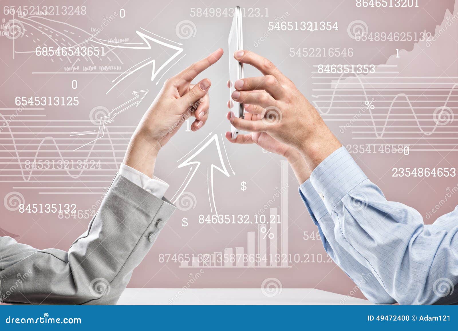 Working in cohesion stock photo. Image of meeting, market - 49472400