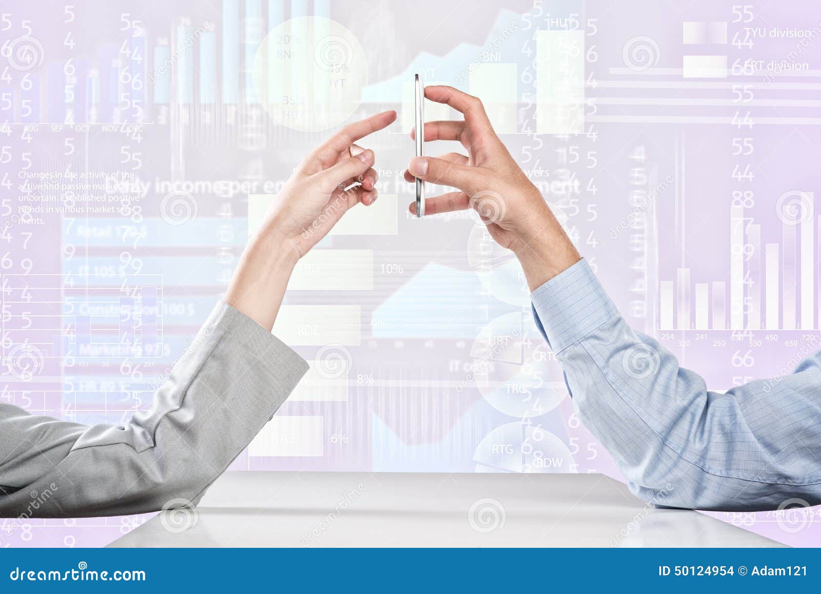 Working in cohesion stock photo. Image of gadgets, holding - 50124954